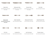 Oslo Premium Stainless Steel Flatware Collection, Corby Hall ...