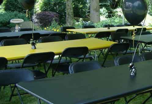 Solid Colored Kwik-Covers Rectangular Plastic Fitted Table Covers ...